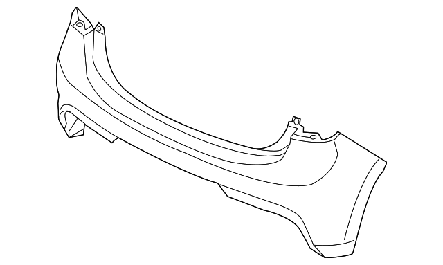 2018-2020 Kia Rio Bumper Cover 86610 H9100 | QuirkParts