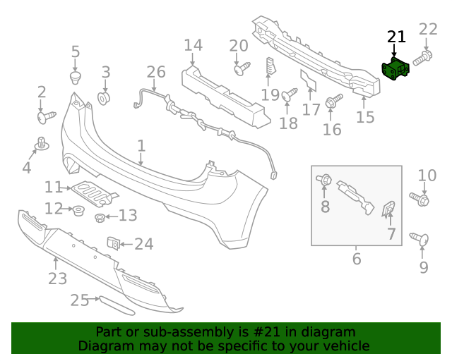 86642-H9010 - Stay 2018-2023 Kia Rio | Kia.Parts Store