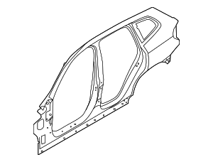 41007494005 - 2019-2024 BMW X4 Uniside Assembly (41-00-7-494-005) | BMW ...