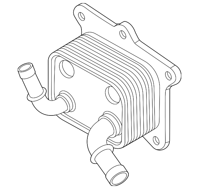 26410-2M800 - Oil Cooler - 2020-2024 Hyundai | World OEM Parts Hyundai
