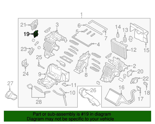 2015-2017 Kia K900 Door Actuator 97159-3T000 | OEM Parts Online