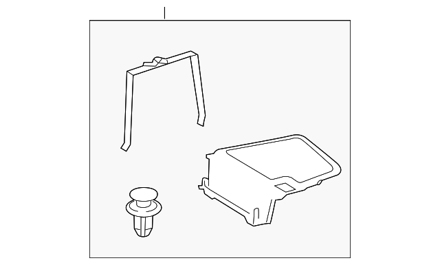 2021-2024 Lexus Trunk Trim Panel 64741-53110-C1 | OEM Parts Online