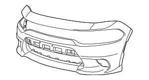 2020-2021 Dodge Charger Fascia 68488285ac | TascaParts.com