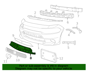 2015-2023 Dodge Charger Support 68225538AA | TascaParts.com