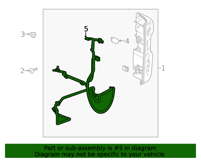 2020-2021 Chevrolet Silverado 3500 HD Socket & Wire 84574262 ...