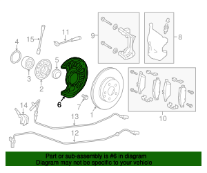 176-421-05-20 - Brake Dust Shield 2014-2020 Mercedes-Benz | AutoNation ...
