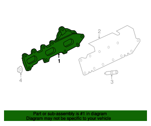 2021-2024 Ford Exhaust Manifold ML3Z-9431-A | OEM Parts Online