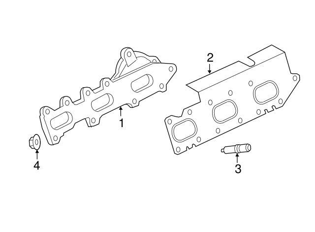 2017-2021 Ford Manifold Stud -W719078-S900 | TascaParts.com