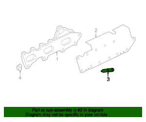 2017-2021 Ford Manifold Stud -W719078-S900 | TascaParts.com