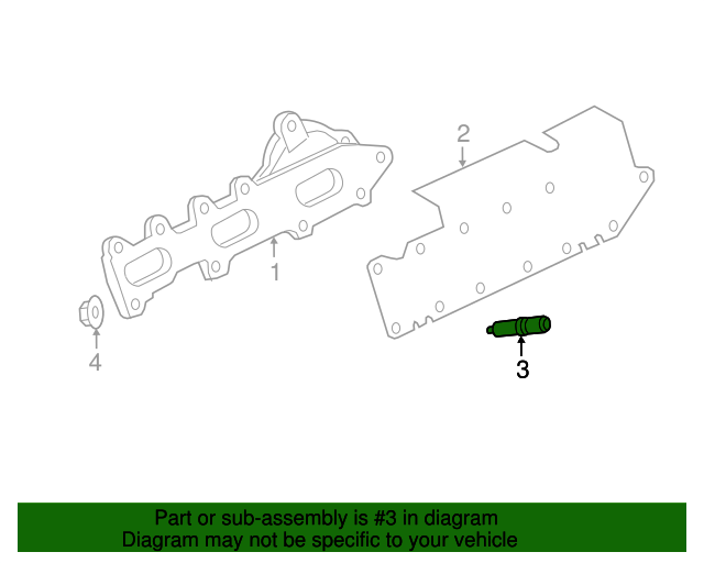 2017-2020 Ford Manifold Stud -W719078-S900 | OEM Parts Online