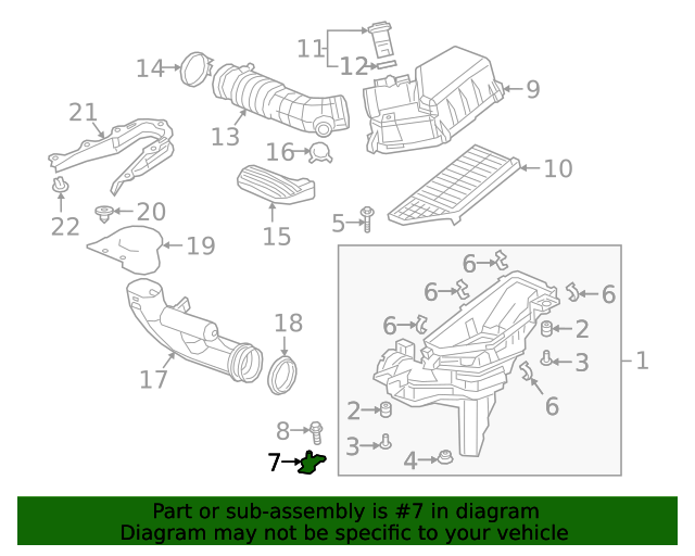 17261-6L2-A00 - Bracket 2019-2022 Honda Insight | Honda Parts Online