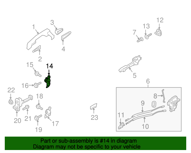 79420-D8000 - Upper Hinge 2017-2022 Kia | Kia.Parts Store