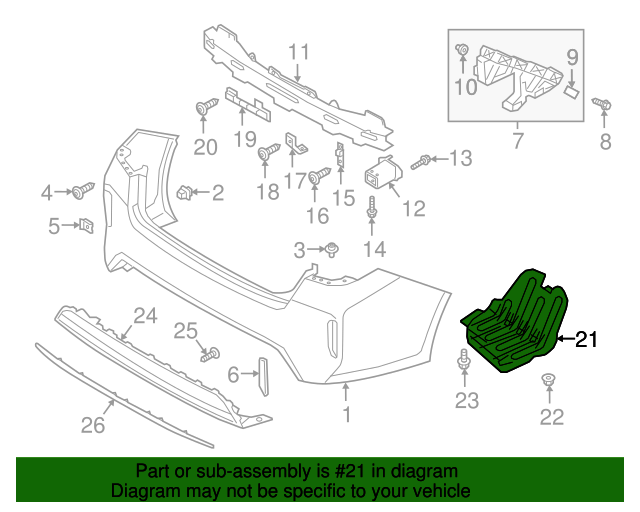 86698-A8000 - Under Cover 2017-2020 Kia Optima | Kia.Parts Store