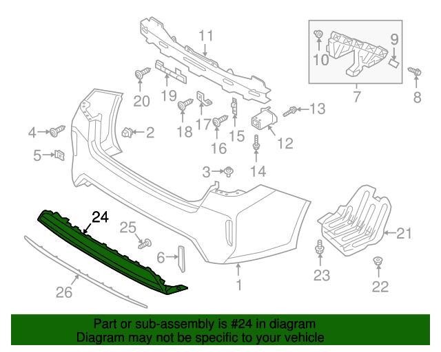 2017-2020 Kia Optima Lower Cover 86612-A8000 | OEM Parts Online