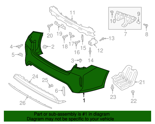 86610-A8530 - Bumper Cover 2020 Kia Optima | Kia.Parts Store