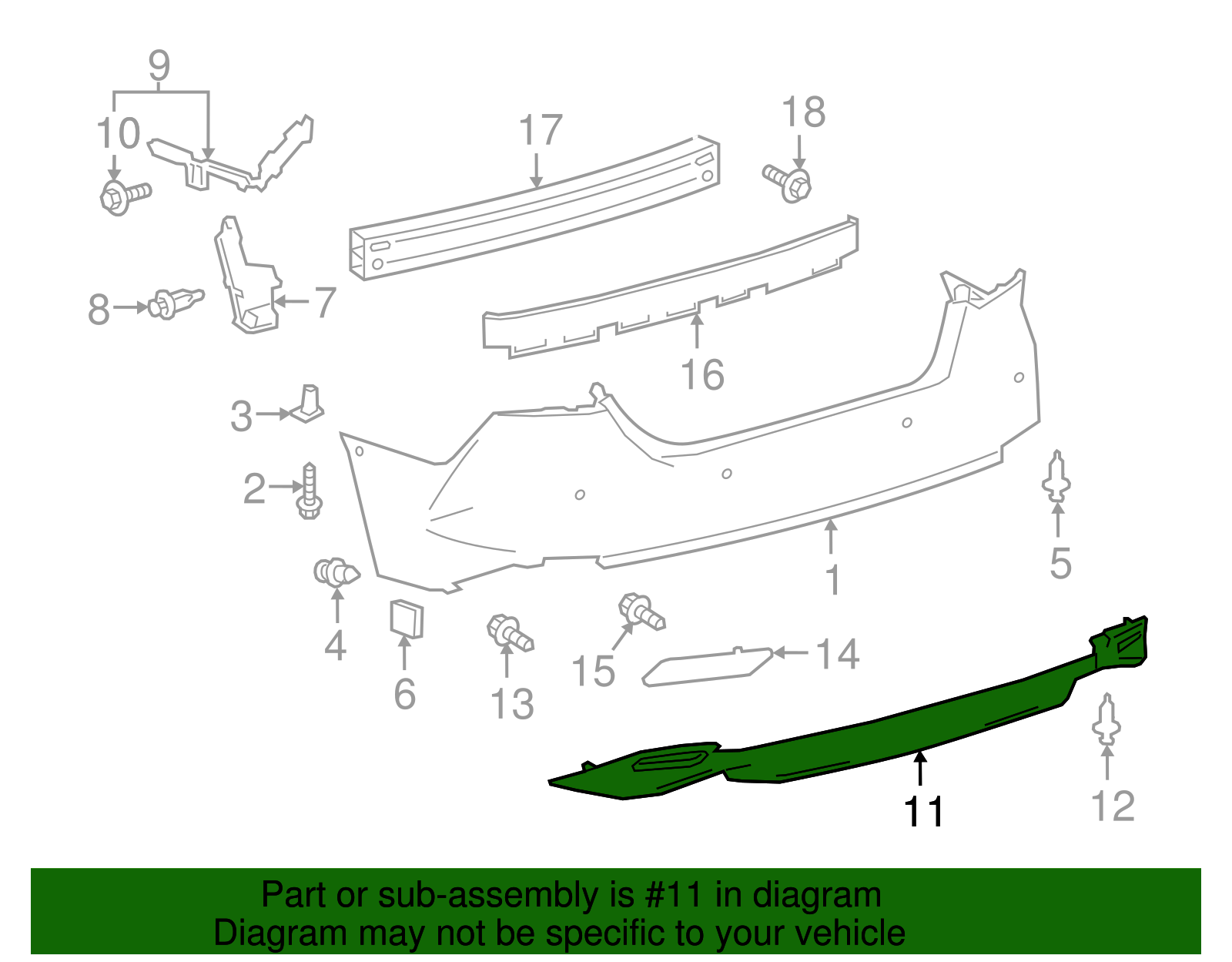 52169-06150 - Lower Cover 2018-2024 Toyota Camry | Longo Toyota Parts