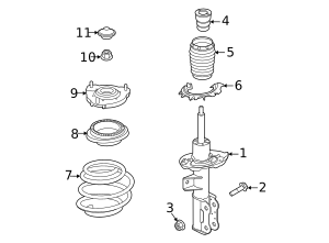 2021-2023 Kia K5 Coil Spring 54630-L3000 | OEM Parts Online