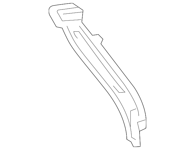 65601-0C040 - Quarter Panel Splash Shield - 2014-2020 Toyota Tundra ...