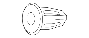 90189-06013 - Fender Liner Grommet 1991-2021 Toyota | AutoNationParts.com