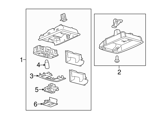 2011-2016 Ford Overhead Console BC3Z-26519A70-CB | AutoNation Parts