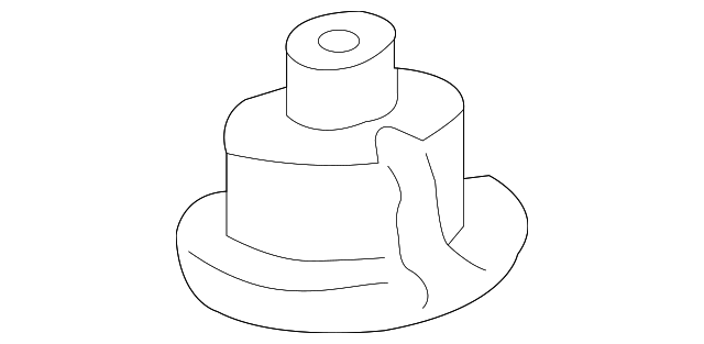 52217-08010 - Engine Cradle Insulator - 2004-2020 Toyota | Nucar Toyota ...