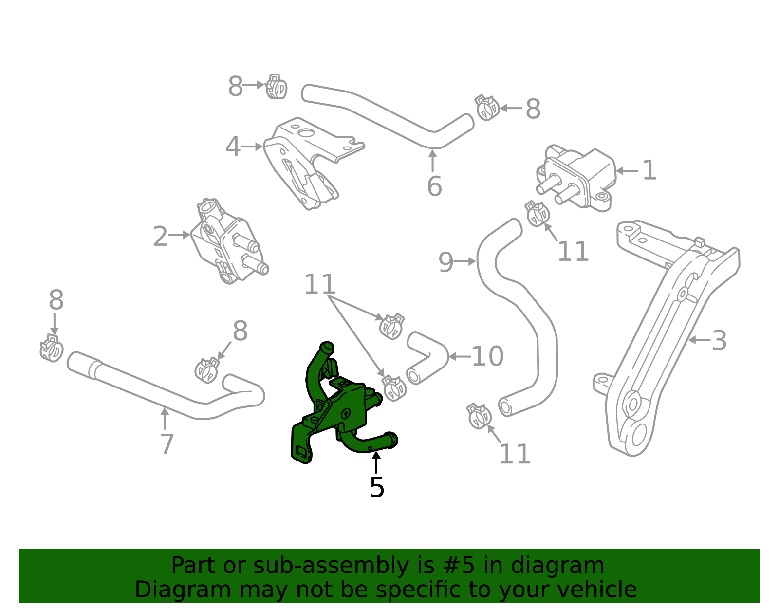 36169-5K1-A02 - Air Pipe 2018-2022 Honda | Honda Parts Online