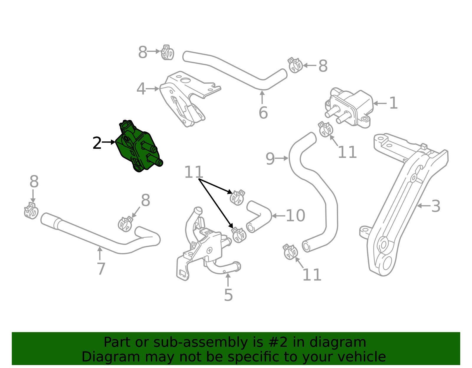 36162-5K1-A11 - Purge Valve 2014-2022 Honda | Honda Parts Online