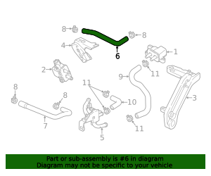 36165-5K1-A00 - Outlet Tube 2014-2022 Honda | Honda Parts Online
