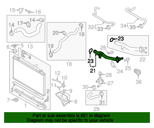 2014-2018 Mazda Water Pipe PY01-15-190 | RealMazdaParts.com