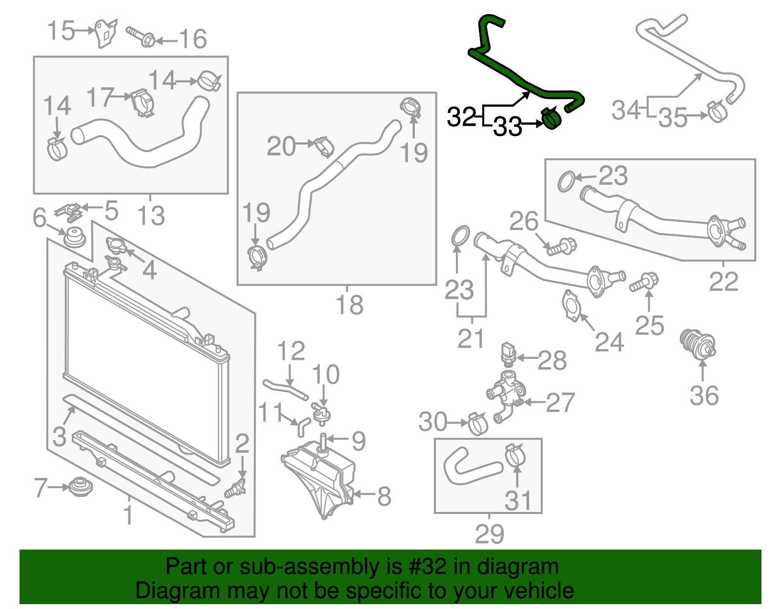 GJR9-61-24Y - Inlet Hose 2014-2018 Mazda 6 | Florida Mazda Parts