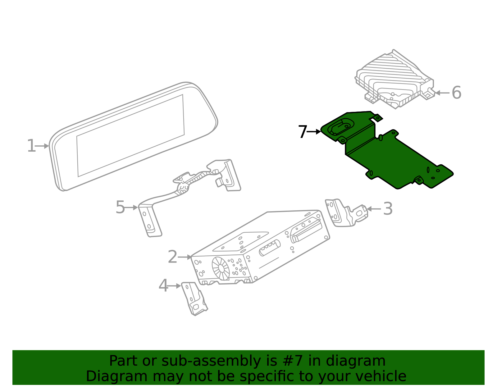 BDGF-66-9B0 - Amplifier Bracket - 2019-2020 Mazda | Mazda Parts Factor