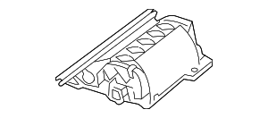 222-830-00-40 - Blower Cover 2014-2021 Mercedes-Benz | Mercedes-Benz ...