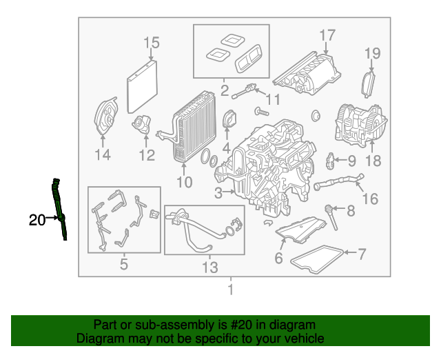 222-832-03-94 - Drain Hose 2014-2021 Mercedes-Benz | Mercedes-Benz USA ...