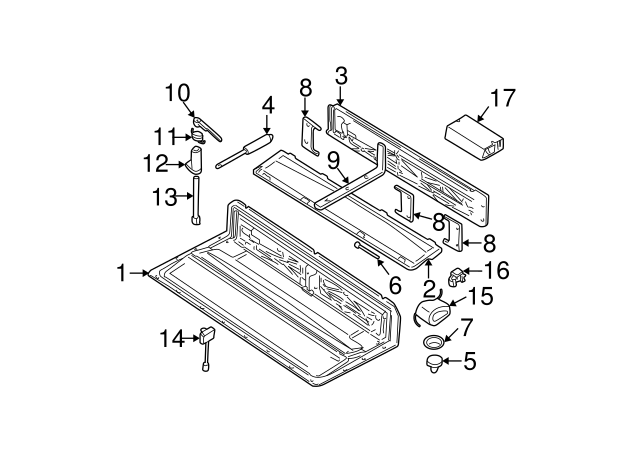 54318236846 - 2000-2010 BMW Switch (54-31-8-236-846) | BMW of South ...