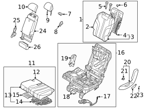 2021-2023 Genesis GV80 Switch Walk In 89346-T6000-DUE | OEM Parts Online