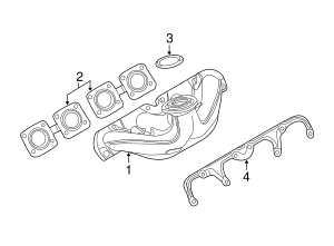 11627614095 - 2008-2019 BMW Manifold Gasket (11-62-7-614-095) | BMW of ...