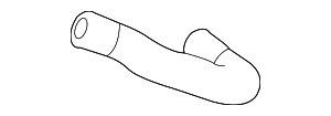 16571-21120 - Upper Hose - 2007-2018 Toyota Yaris | OEM Parts Quick