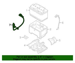 2015-2019 Hyundai Sonata Positive Cable 91850-C2010 | OEM Parts Online