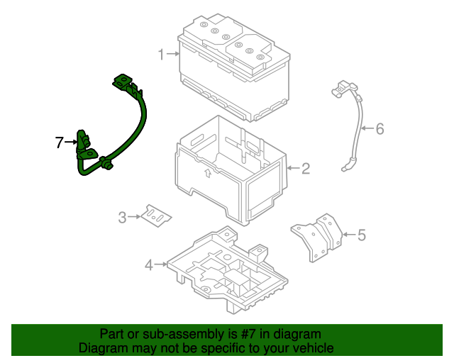 2015-2019 Hyundai Sonata Positive Cable 91850-C2010 | OEM Parts Online