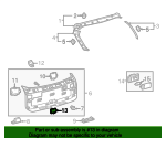 67765-0E010-B0 - Hole Cover - 2010-2015 Lexus | MyLexusParts