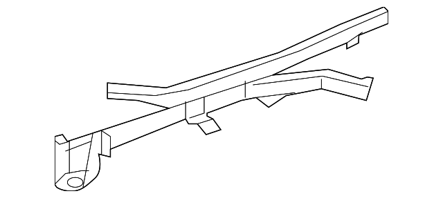2007-2018 Jeep Side Rail - Driver's Side (LH) 55395351AL | TascaParts.com