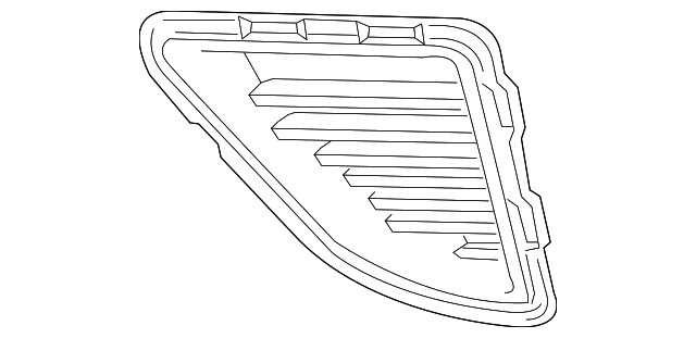 2016 Chevrolet Camaro Front Passenger Side Outer Grille 84278557 | OEM ...