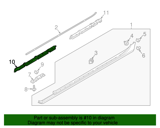 2018-2020 Volvo S90 Front Bracket - Driver's Side (LH) 31447323 ...