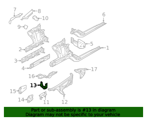 41007427127 - 2016-2022 BMW Support Panel (41-00-7-427-127) | BMW of ...