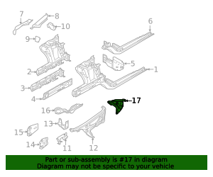 Genuine BMW 41-00-7-956-474 | Inner Support | FREE Shipping on Most ...