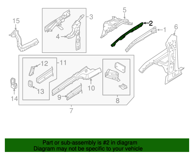 2011-2014 Porsche Cayenne Upper Reinforced 958-501-551-00-GRV | Sunset ...