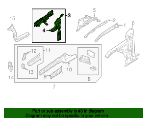 2011-2014 Porsche Cayenne Upper Rail 958-502-091-00-GRV | Sunset ...