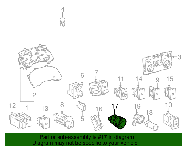 84223-0C010 - Switch, Transfer Position - 2014-2023 Toyota | OEM ...
