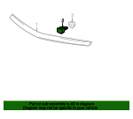 2010-2016 GM Hood Molding Stud 11570693 | GM Parts Center