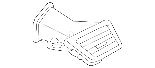 64229258363 - 2013-2015 BMW X1 Air Vent Grille (64-22-9-258-363) | BMW ...